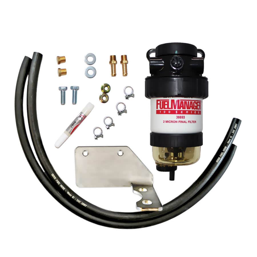 DIESEL CARE PRIMARY FUEL FILTER KIT TOYOTA LANDCRUISER 80 SERIES 4.2L ...
