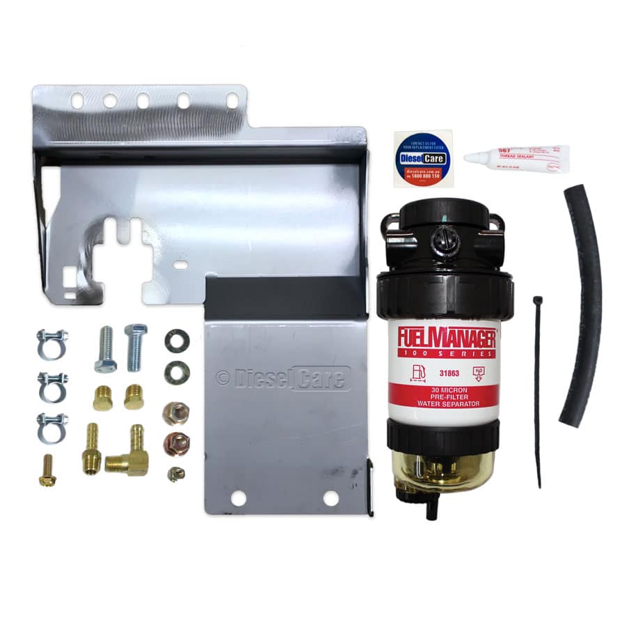 DIESEL CARE PRIMARY FUEL FILTER KIT TOYOTA HILUX D4D 2.8L 09/2020 -CUR ...